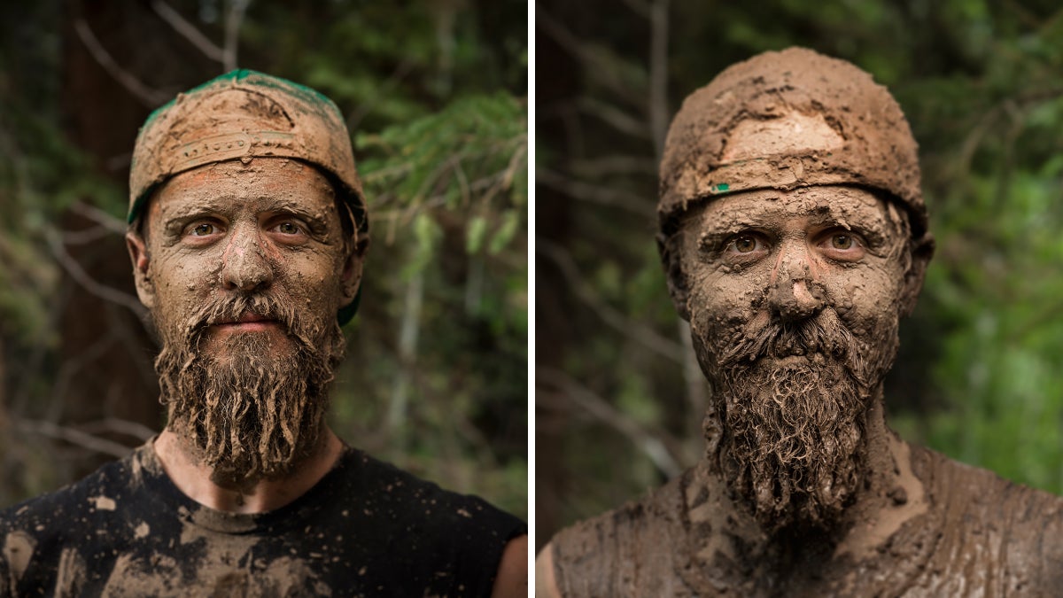 Muddy Portraits That Prove Exercise Makes You Smile - Outside Online