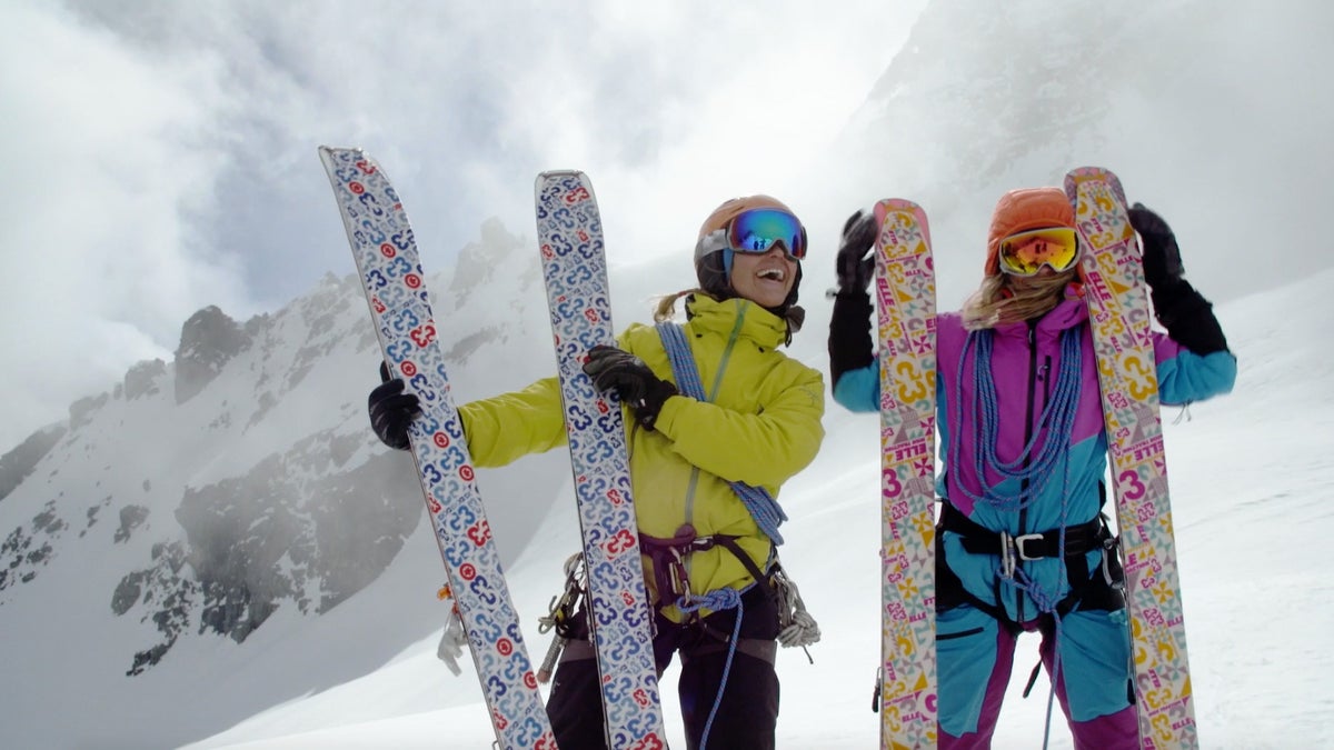 Lynsey Dyer Skiing Backcountry Lines with IMFGA Guide Julia Niles - Outside Online