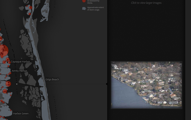 A Graphic Mapping of the Damage Caused by Sandy - Outside Online