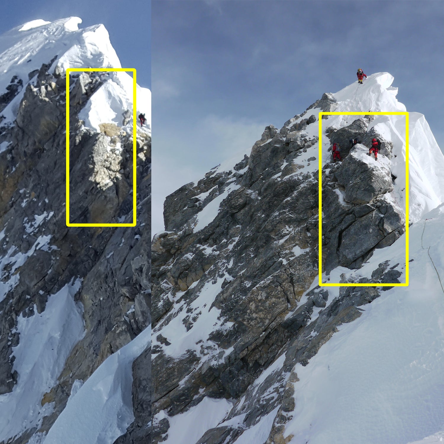 American Climbers Confirm the Hillary Step Is Gone - Outside Online