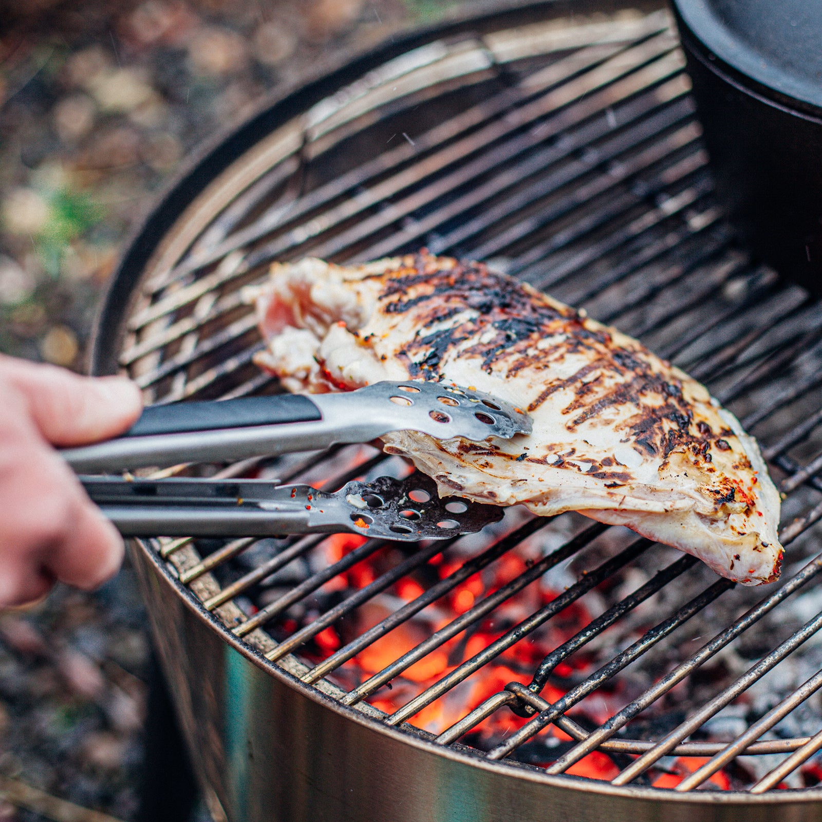 How to Cook a Turkey over Charcoal - Outside Online