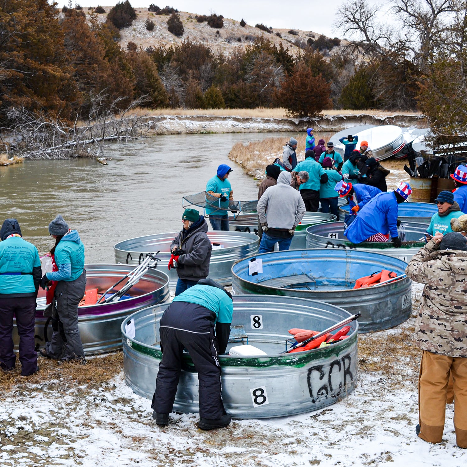 Nebraska Cattle Tanking: the Raucous River Race Where Everybody Wins ...