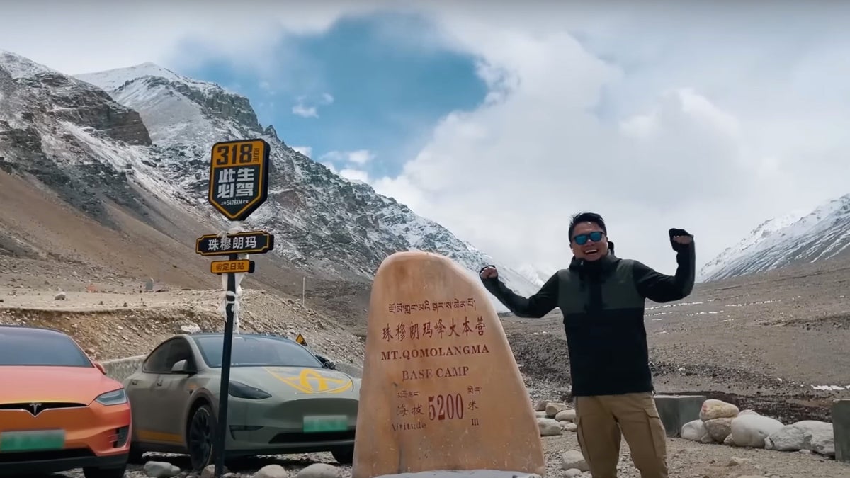 You Can Now Drive Your Tesla to Mount Everest - Outside Online