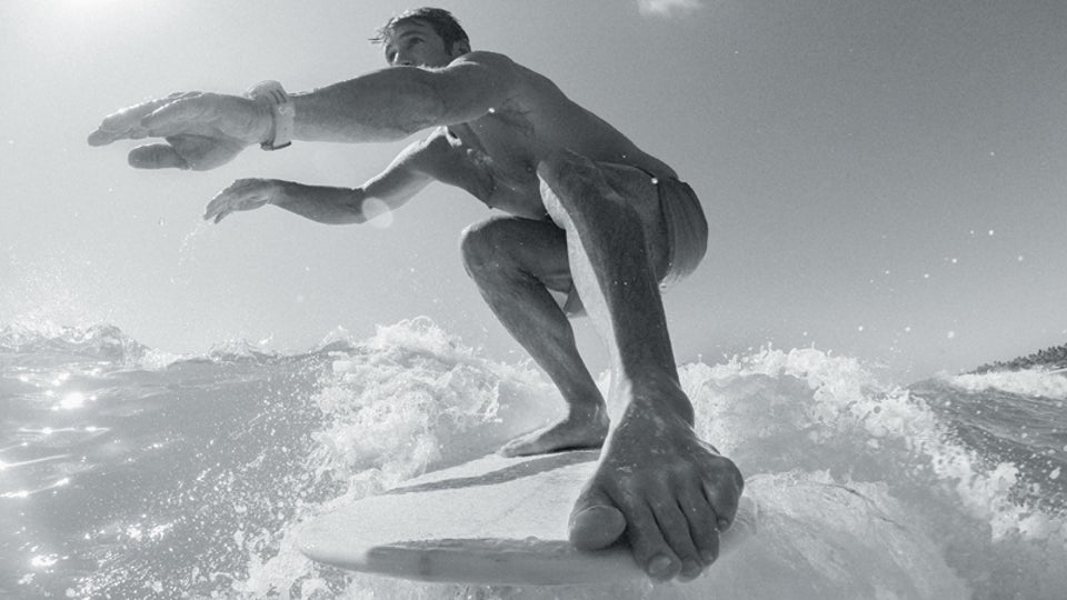 Learning to Surf Without Feeling - Outside Online