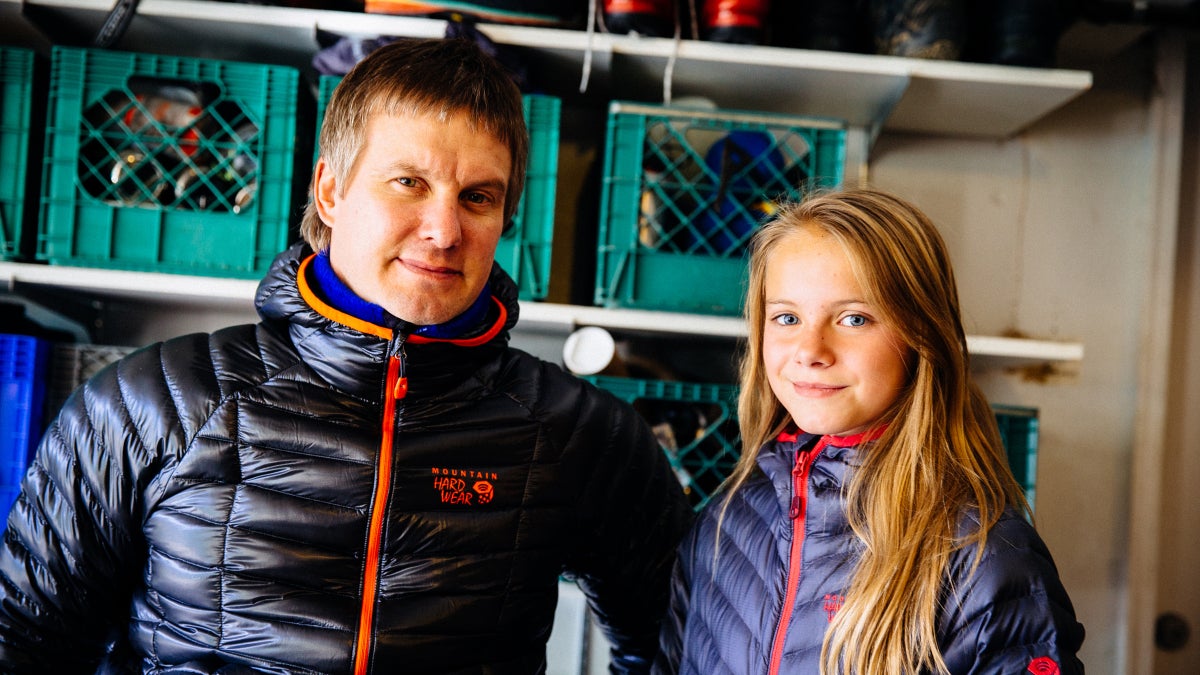 Most families bond over dinner. This family bonds over skiing….in ...