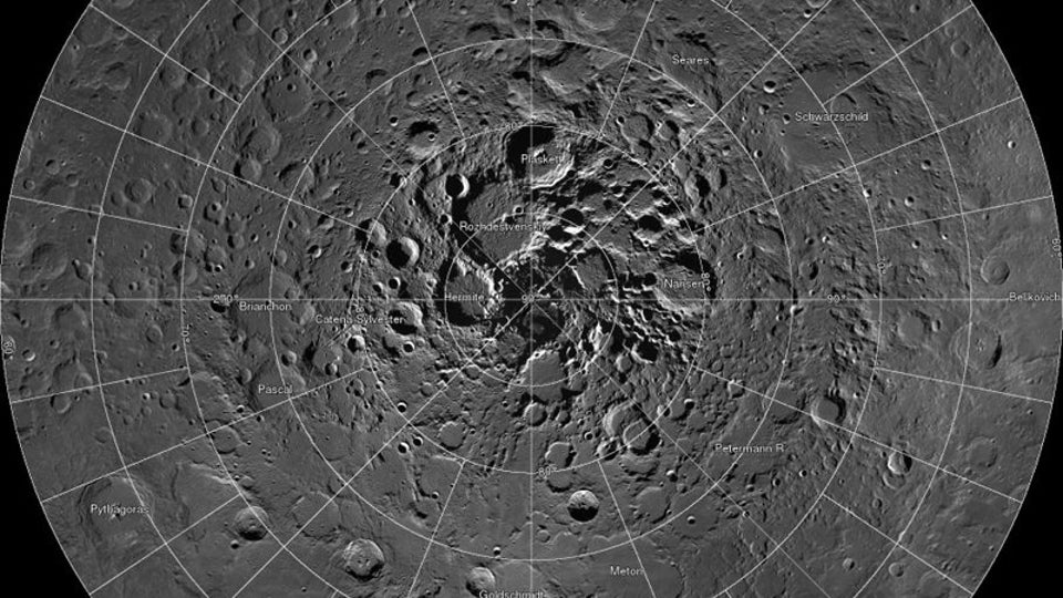 Behold This Amazing Moon Map - Outside Online